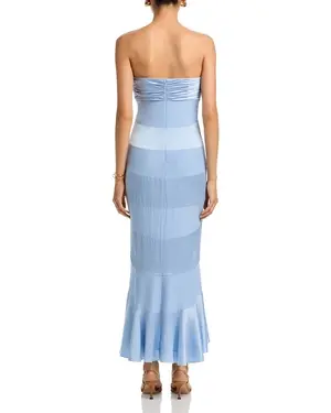 Cinq À Sept Cadilyn Silk Dress - Cornflower