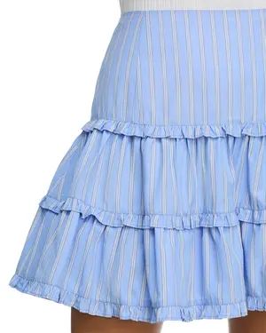 Cinq À Sept Lili Stripe Thea Skirt