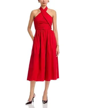 Cinq À Sept Marcie Midi Dress - Goji Berry