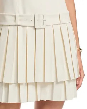Cinq À Sept Reena Pleated Dress - Ivory