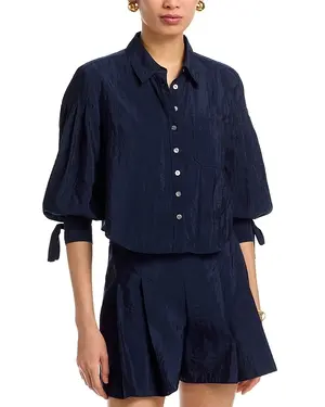Cinq À Sept Finch Top - Navy
