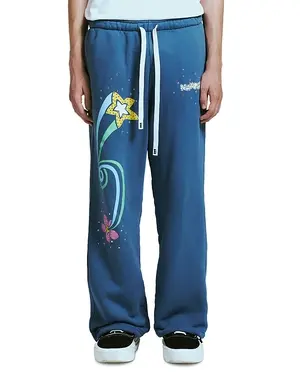 NAHMIAS Flower Trip Wide Sweatpants