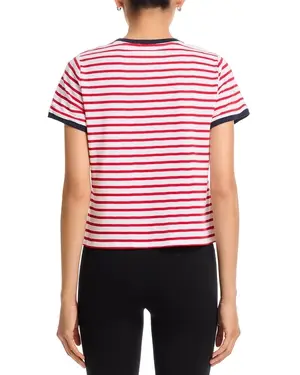 Cinq À Sept Mon Amour Striped Tee