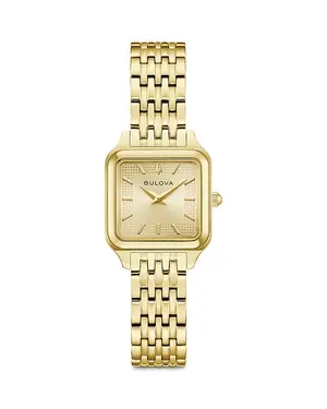 Bulova Sutton Watch, 23mm - Gold/white