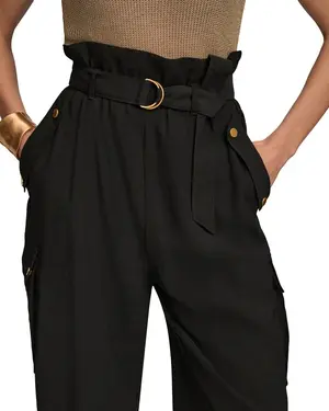 Donna Karan New York Cargo Paperbag Trousers