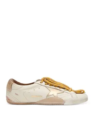 GOLDEN GOOSE True Star Low Top Sneakers - White Gold