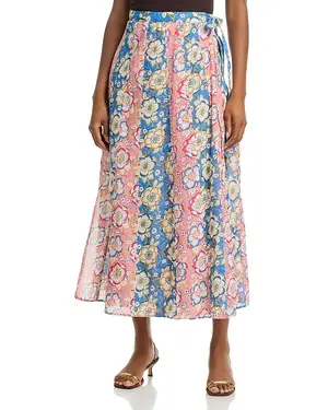 Velvet By Graham & Spencer Nicolette Floral Skirt