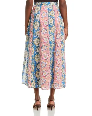 Velvet By Graham & Spencer Nicolette Floral Skirt