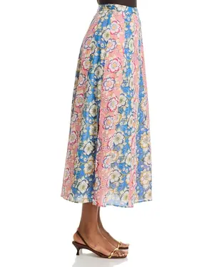 Velvet By Graham & Spencer Nicolette Floral Skirt