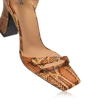 NODALETO Ankle Strap Sandals