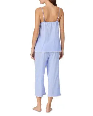 Eileen West Camisole & Capri Pants Pajama Set - Solid Lilac