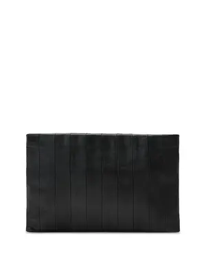 ALLSAINTS Bettina Small Panel Leather Clutch