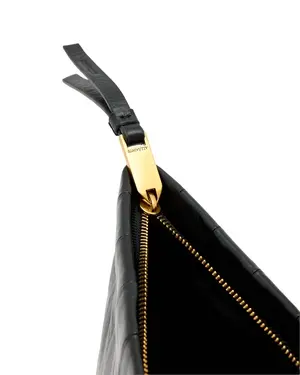 ALLSAINTS Bettina Small Panel Leather Clutch