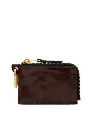 ALLSAINTS Remy Wallet - Cognac Brown