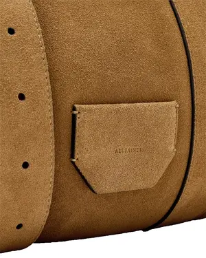 ALLSAINTS Ares Suede Shoulder Bag