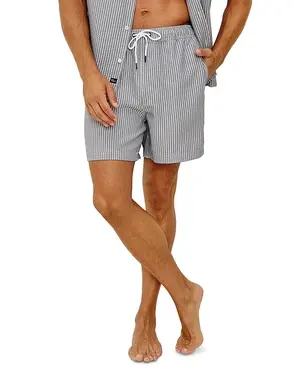 Rails La Brea 6 Swim Shorts - Navy Deck Stripe
