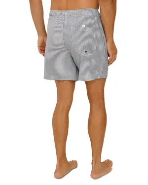 Rails La Brea 6" Swim Shorts - Navy Deck Stripe