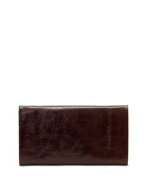 ALLSAINTS Harluna Medium Leather Clutch