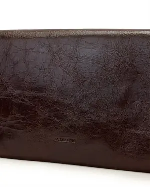 ALLSAINTS Harluna Medium Leather Clutch