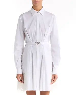 Versace Poplin Belted Shirt Dress