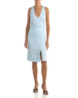 Versace Drape Jersey Dress