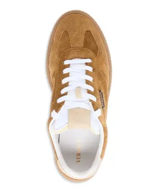 Versace Lace Up Low Top Sneakers