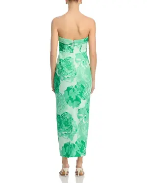 MILLY Ella Jacquard Maxi Dress