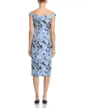 MILLY Floral Jaquard Dress