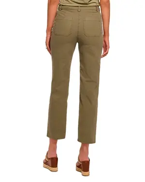 Ramy Brook Emmy Canvas Ankle Pants