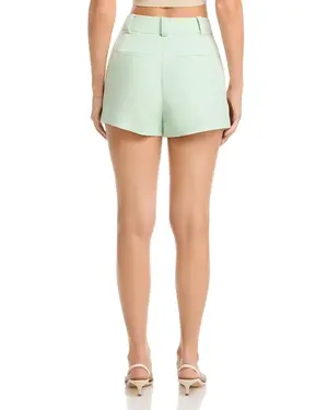 Generation Love Lightweight Crepe Shorts - Mint