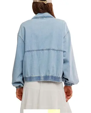 Free People Birdie Denim Jacket