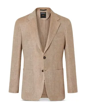 Zegna Silk And Linen Jacket