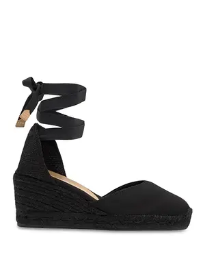 CastaÑer Carina Ankle Tie Espadrille Pumps