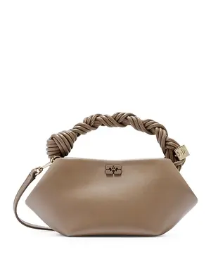 GANNI Bou Mini Shoulder Bag - Coca Mocha