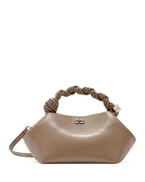 GANNI Bou Small Shoulder Bag - Coca Mocha