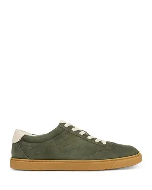 Vince Palm Suede Trainer Sneakers - Driver Grey