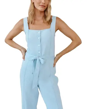 Bella Dahl Square Neck Jumpsuit