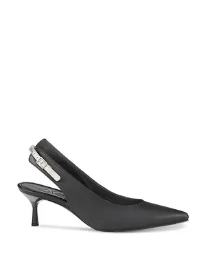 Agl Leather Slingback Sandals