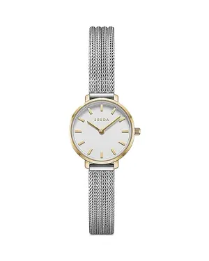 BREDA Beverly Tethered Watch, 25mm Silver