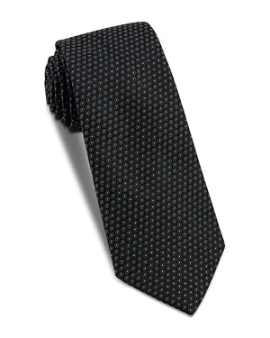 WRK Neat Silk Tie - Black