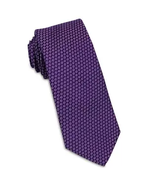 WRK Neat Silk Tie - Purple