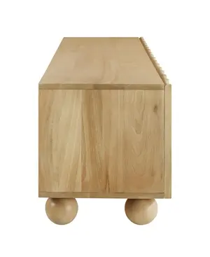 MODWAY Sorren Scalloped 71" Wood Tv Stand