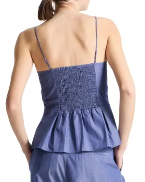 SAINT ART Chaya Peplum Hem Top