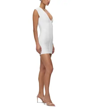 Herve Leger Sleeveless Mini Dress