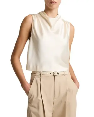 Vince Cropped Top - Flax