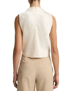Vince Cropped Top - Flax