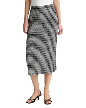 Vince Midi Skirt - Eclipse Combo