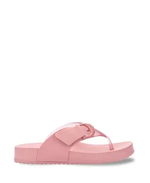 Melissa Cozy Thong Flip Flop Sandals - Pink/pink