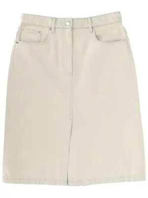 A.p.c. A. P.c. Denim Midi Skirt