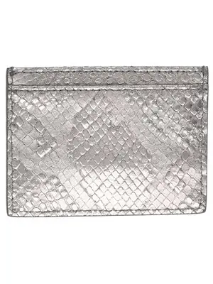 VIVIENNE WESTWOOD Flat" Card Holder - Silver